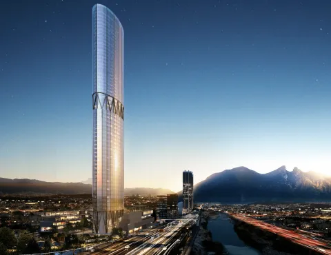 Una de las torres más altas e innovadoras en México se construye en ...